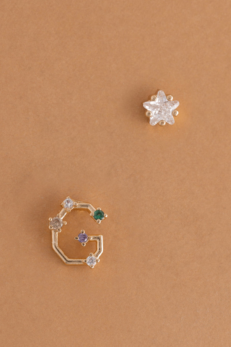 G Constellation Earrings – Nakamol